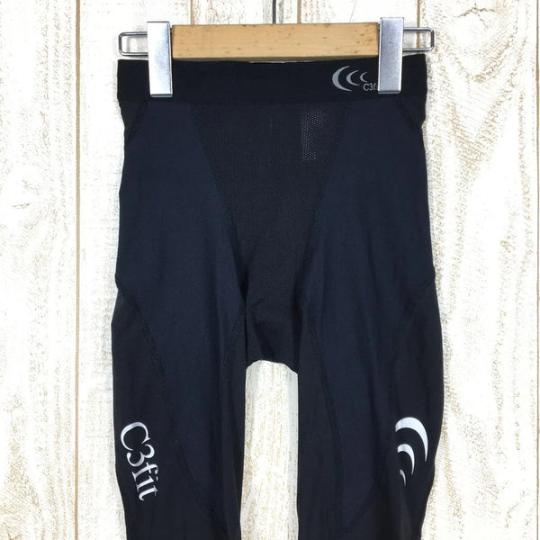【Women's S ブラック系】 C3fit ( シースリーフィット ) インパクト ブリーズ ロング タイツ Impact Breeze Long Tights 3FW19130 ...