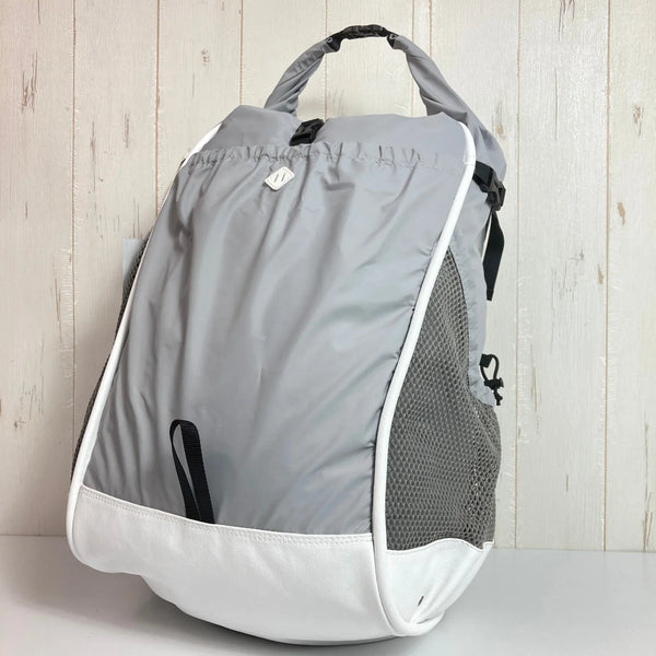 【OneSize グレー系】 holo（ホロ） オーブエム Orb M Light Gray x White ナイロン バッグ ストレージ ...
